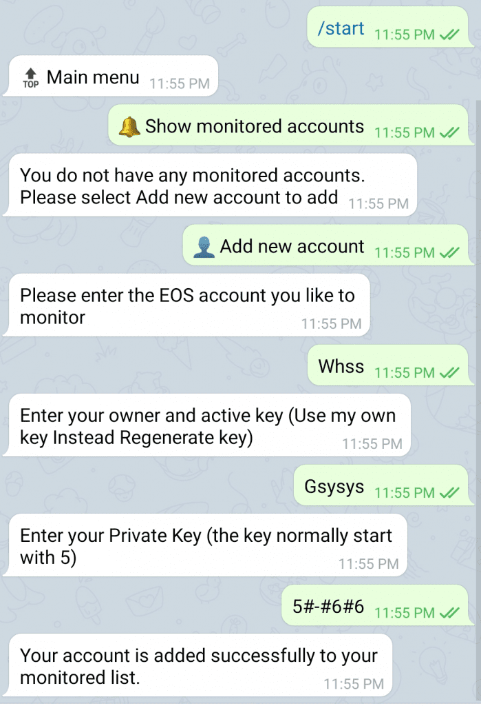 EOS Authority Bot Scam Pops Up On Telegram