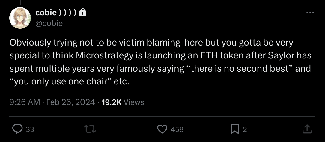 MicroStrategy’s Twitter account breached, hacker launches 'MSTR' token ...